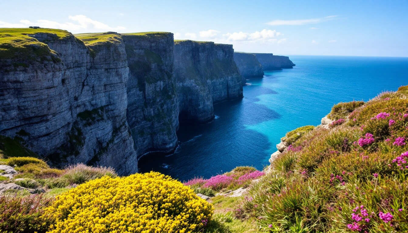 Ce sentier côtier Breton révèle des panoramas saisissants